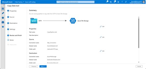 Image result for Azure Data Factory and SFTP