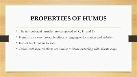 Image result for Humus Science