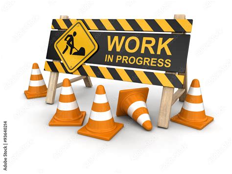 Image result for Work in Process Sign