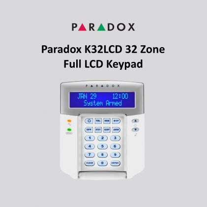 Image result for Paradox Keypad