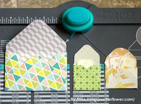 Image result for Envelope Punch Board Box Sizes