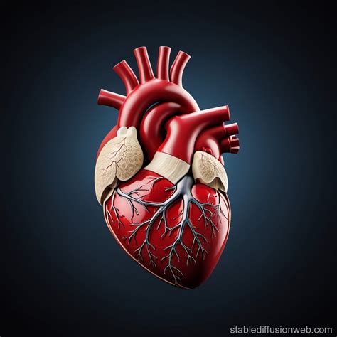 Human Heart Diagram | Stable Diffusion Online