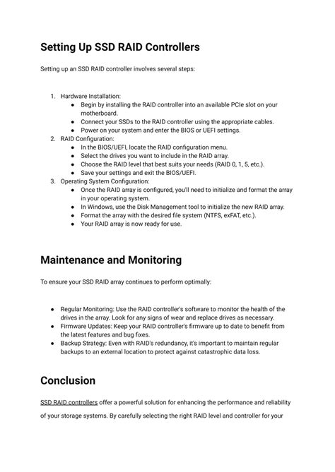 Image result for SSD Raid Setup