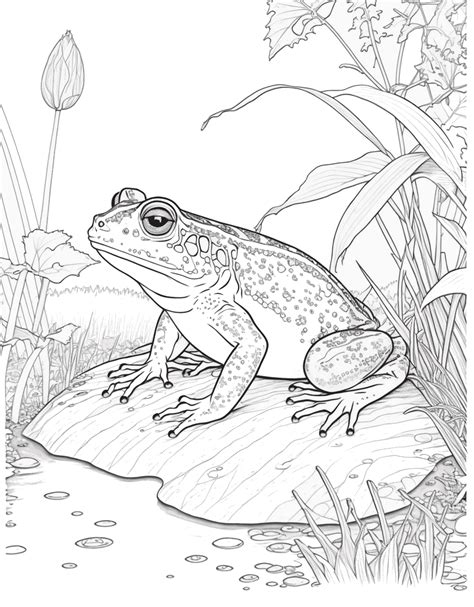 Image result for Cartoon Frog Coloring Pages