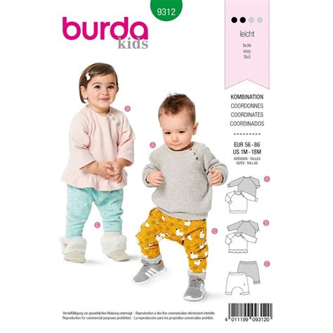 Image result for Burda Baby Patterns