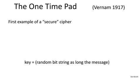 Image result for Example of One Time Pad