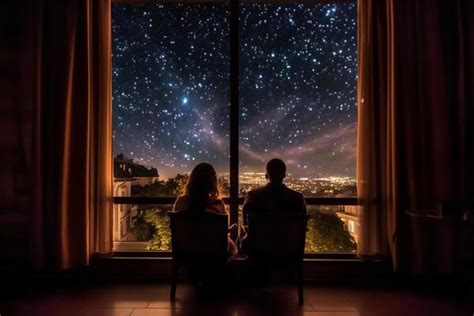 Window View Night Stock Photos, Images and Backgrounds for Free Download