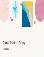 Image result for Object-Relations Theory