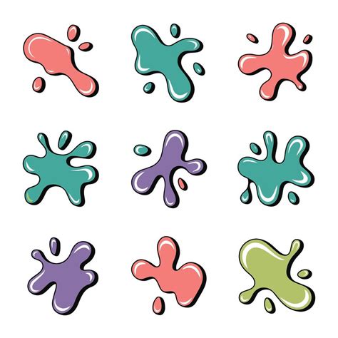 Image result for Colorful Splatter Vector