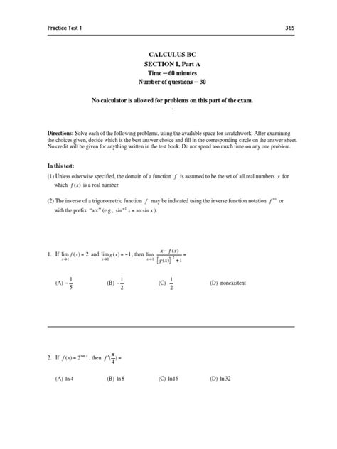 Image result for Calculus BC Problems