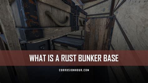 Image result for How to Make a Bunker Base Rust