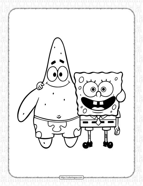 Image result for Spongebob Coloring Sheets