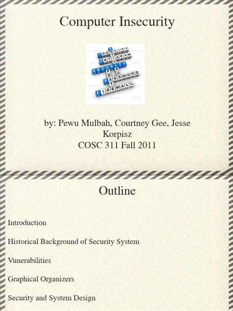 Image result for Computer Insecurity