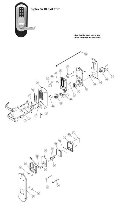 Image result for Kaba Lock Lever Return Spring