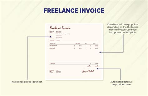 Image result for Freelance Invoice Example
