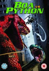Image result for Snake vs Python DVD