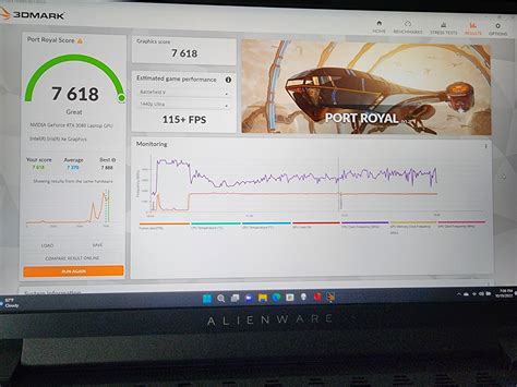 Image result for Alienware M15 RTX 3080 Test