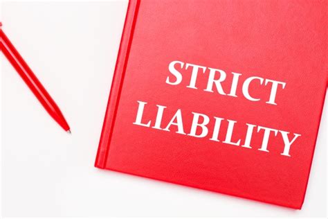 Image result for Strict Liability Examples