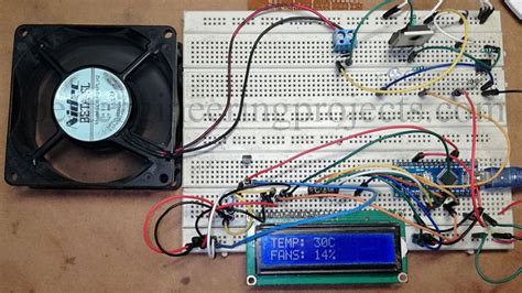Image result for Arduino Temperature Control Fan