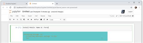 Image result for PowerShell Prompt Jupyter Lab