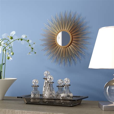 Fiore Gold Sunburst Mirror - Designer Review & Photos