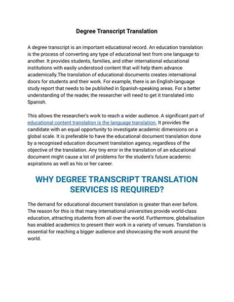 Image result for Transcript Translation