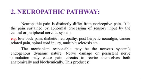 Image result for Pain Management Pathways
