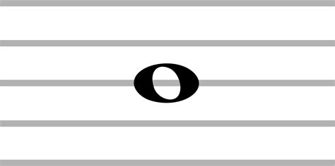 Image result for WholeNote Symbol