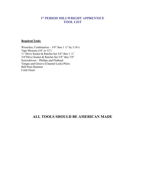 Image result for Millwright Tool Set