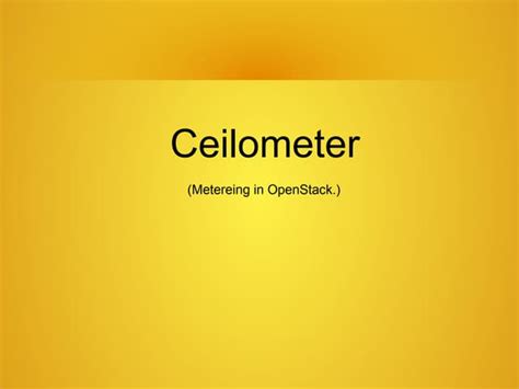 Image result for Ceilometer OpenStack