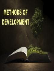 Image result for Methods of Development English