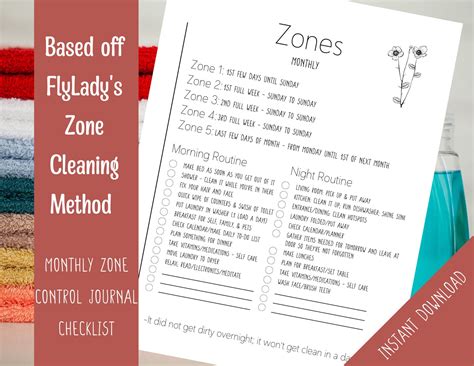 Image result for FlyLady Cleaning Method Printables