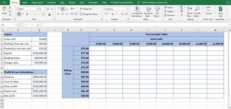 Image result for How to Run a Sensitivity Analysis Excel