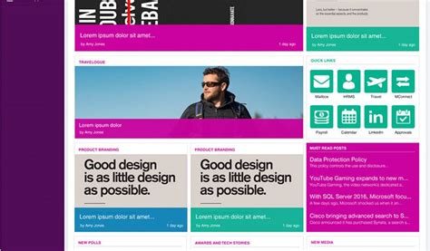 Intranet Portal Design Templates Intranet Portal Design Templates ...