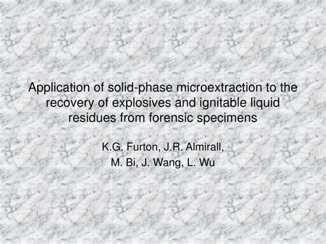 Image result for Solid-phase Microextraction Applications