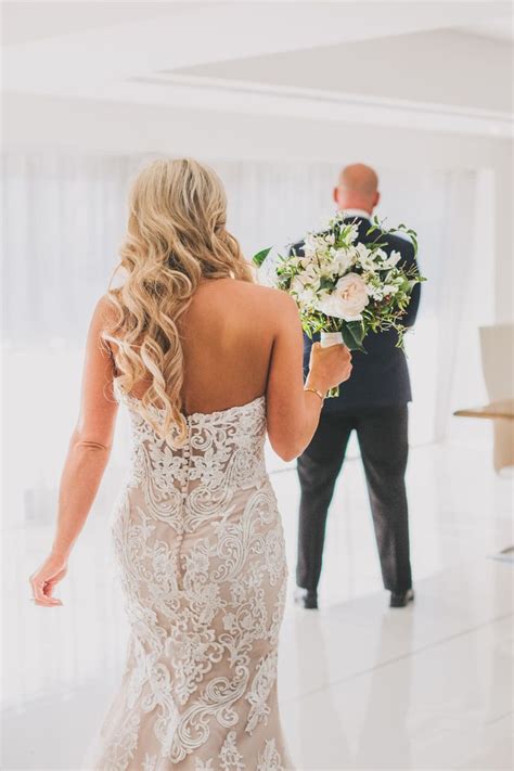 Image result for First Look Bride and Groom