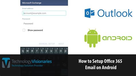 Image result for Android 365 Email Setup