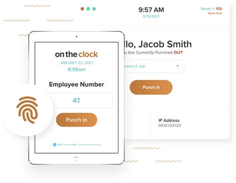 Image result for Fingerprint Time Clock