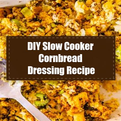 Image result for Slow Cooker Cornbread Dressing