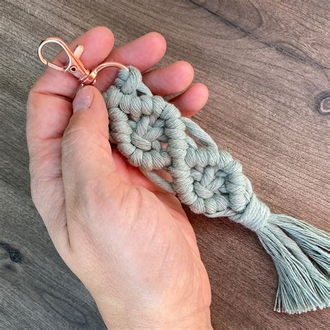 Image result for Colorful Macrame Keychains