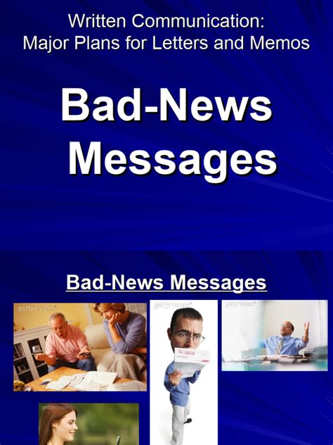 Image result for Negative News Message Example