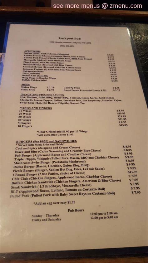 Image result for Pops Lockport Menu