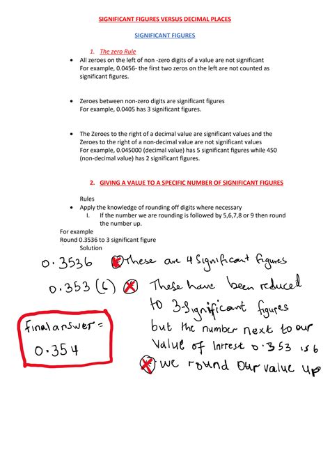 Image result for Significant Figures Decimal Places