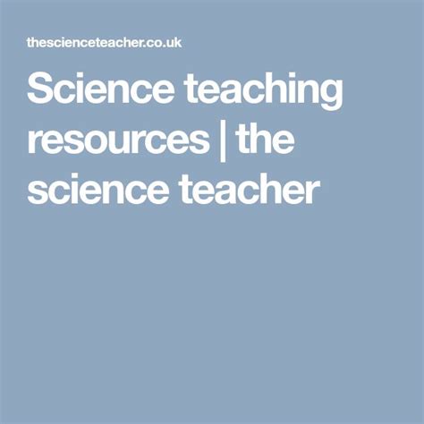 Image result for Teaching Learning Resources for Science