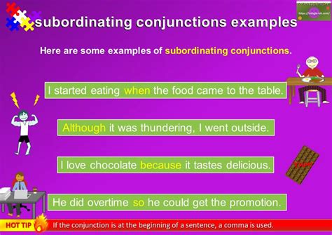 Image result for How to Use Subordinating Conjunctions