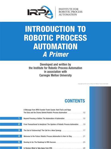 Image result for Robotic Automation PDF