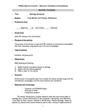 Image result for TESOL Lesson Plan Examples