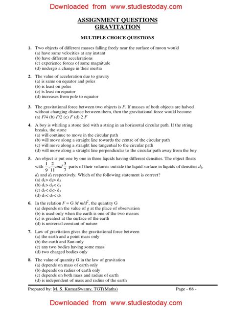 Image result for Physics Chapter 1 Class 9 Worksheet