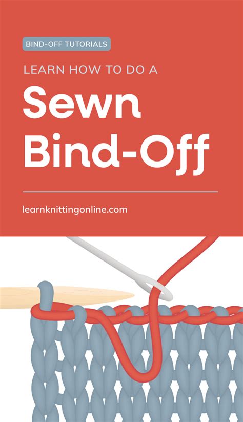 Image result for Sewn Bind Off Method