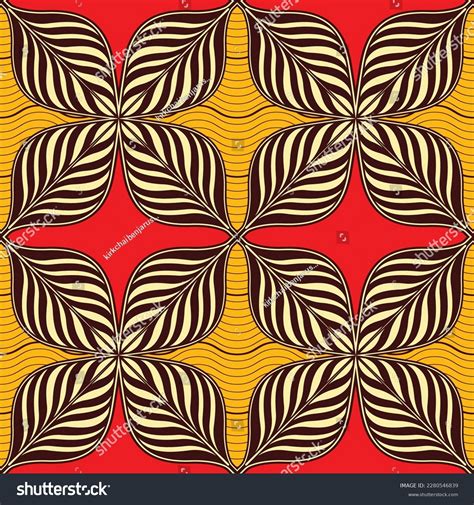 Image result for African Flower Motif Pattern
